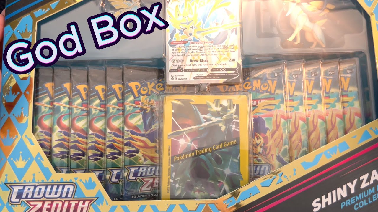 Unboxing The "BEST" Pokemon Crown Zenith Box Ever! - YouTube
