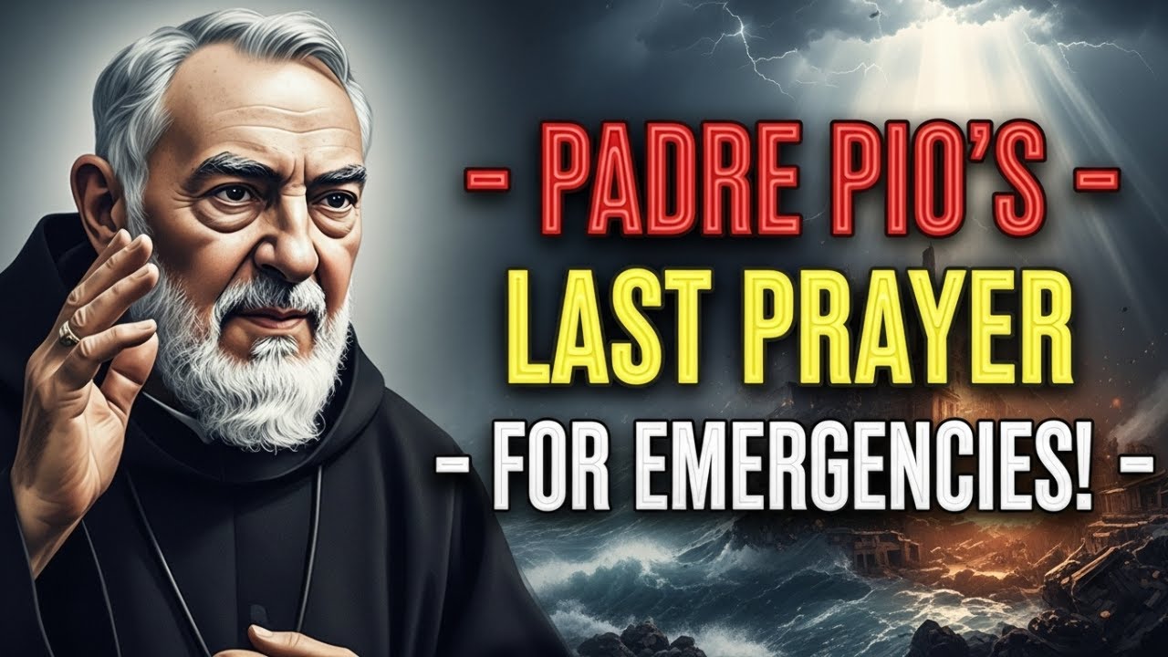 Padre Pio Revealed This Prayer Before He Died: Use It in Emergencies ...