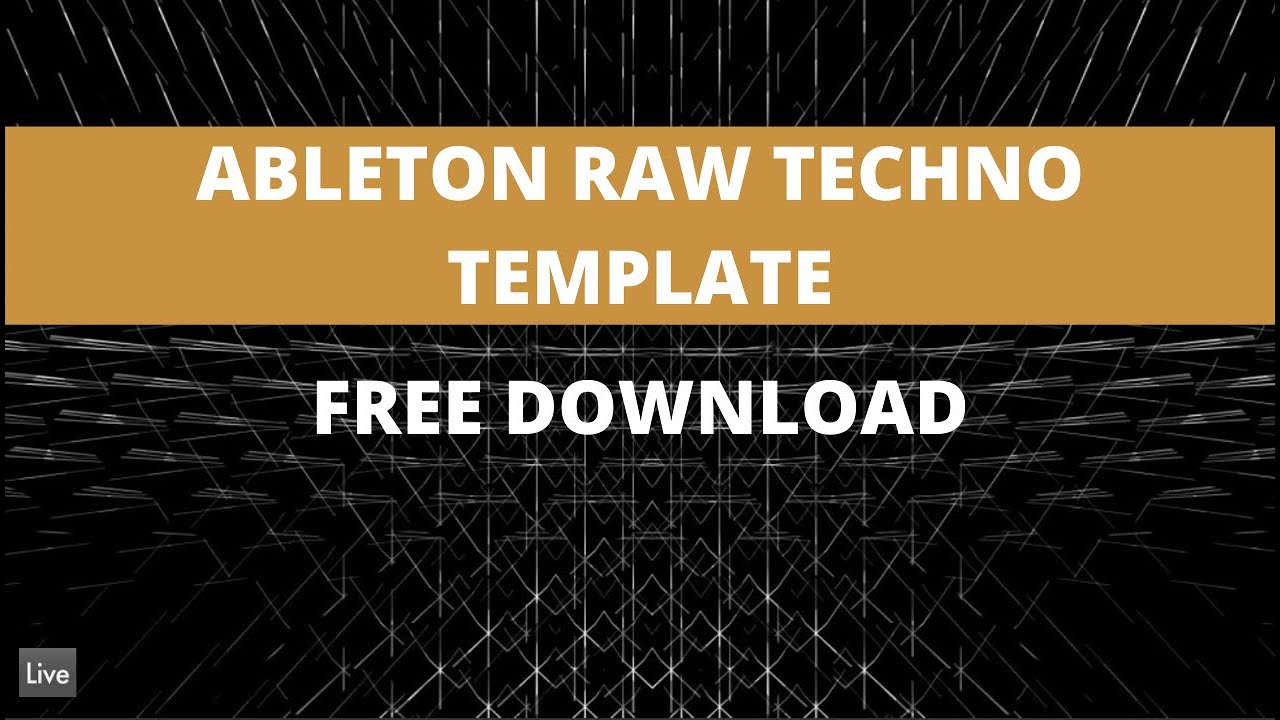 Ableton Raw Techno Plantilla Template Espa ol Techno Ableton Ableton Raw Techno Plantilla Template Espa ol Techno Ableton