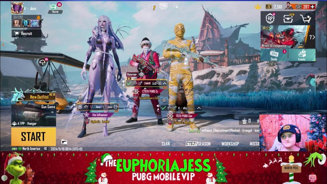 PUBG MOBILE VIP - Playing the New Icemire Frontier - YouTube