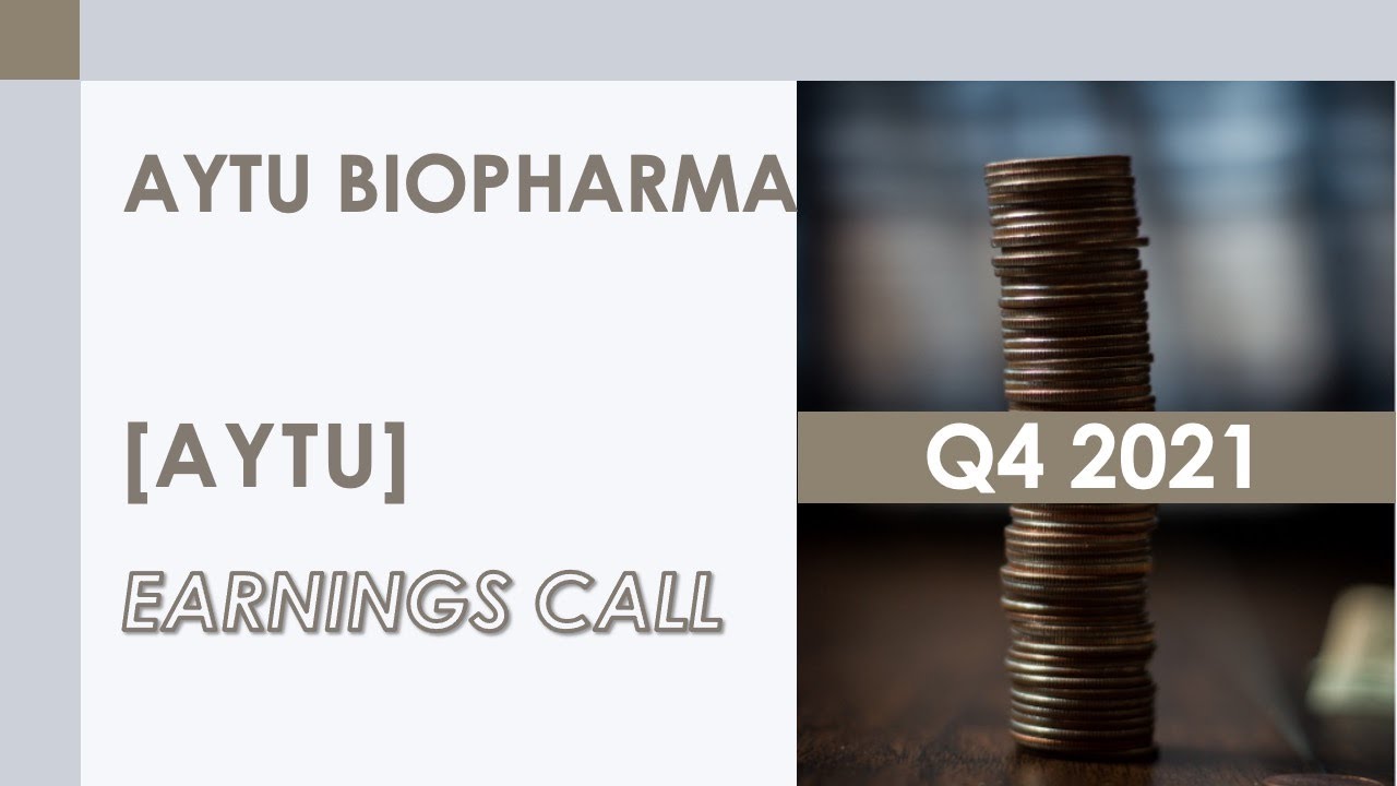 [AYTU stock] Aytu Biopharma Q4 2021 Earnings Call (9/27/21) - YouTube