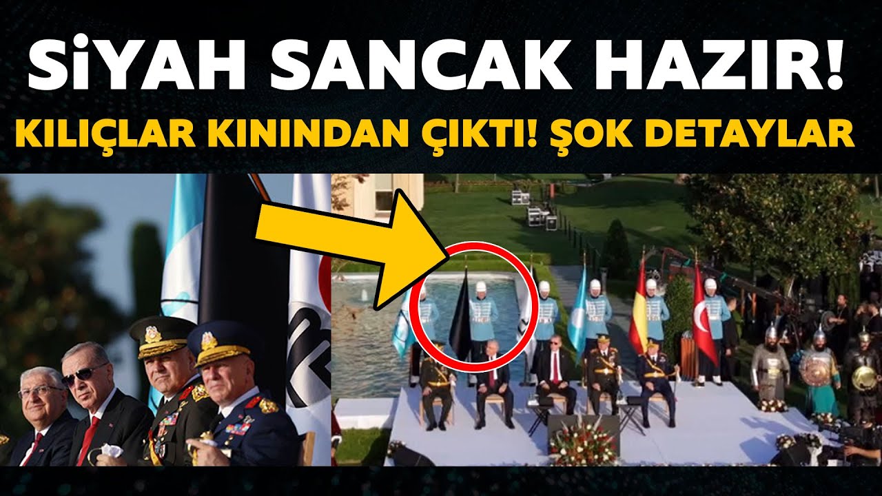 Siyah sancak hazır! Sırrı ne? Kime hangi mesaj verildi? - YouTube