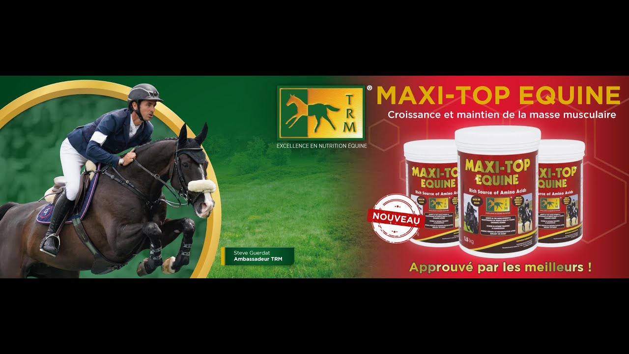 Maxi-Top Equine TRM acides aminés chevaux - YouTube