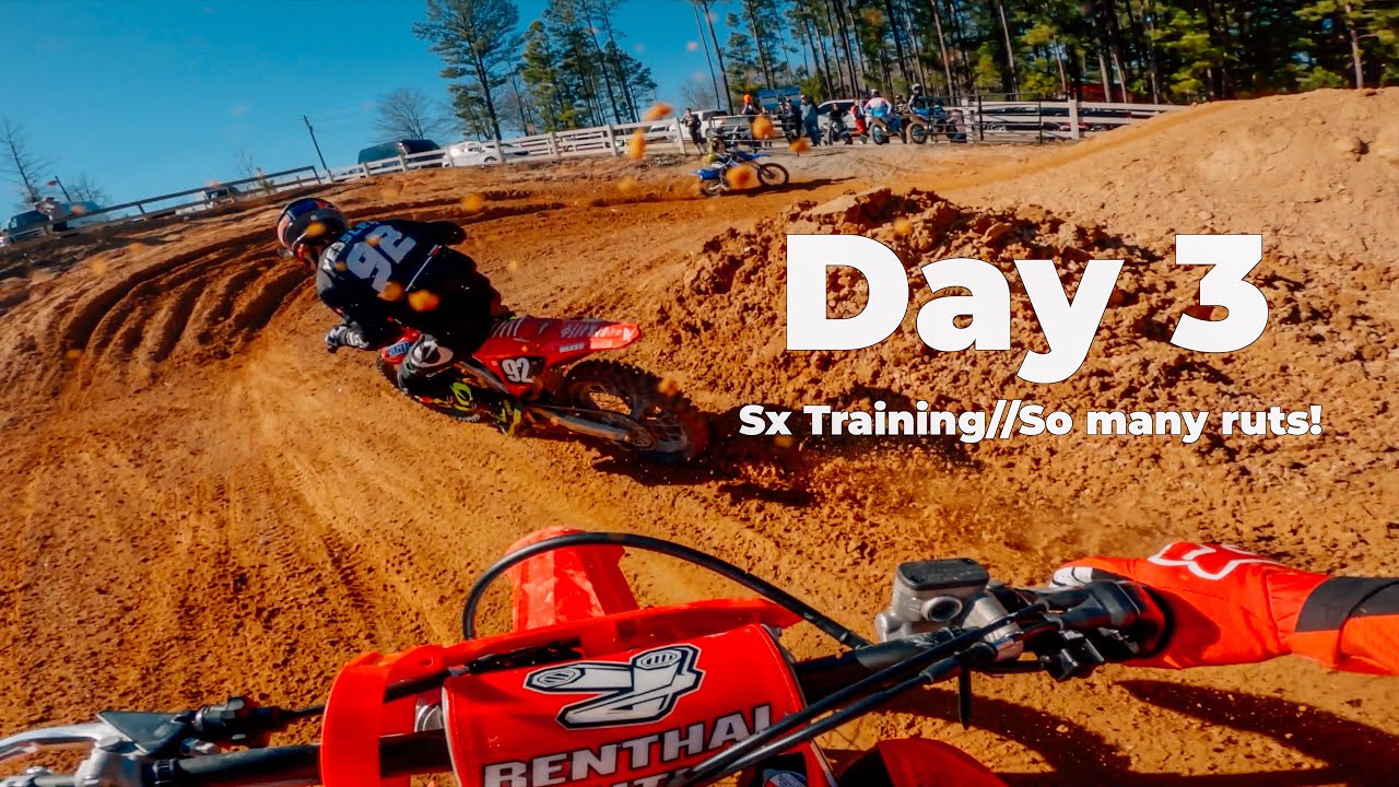 Sketchy ruts on Supercross! // Day 3 Supercross Prep - YouTube