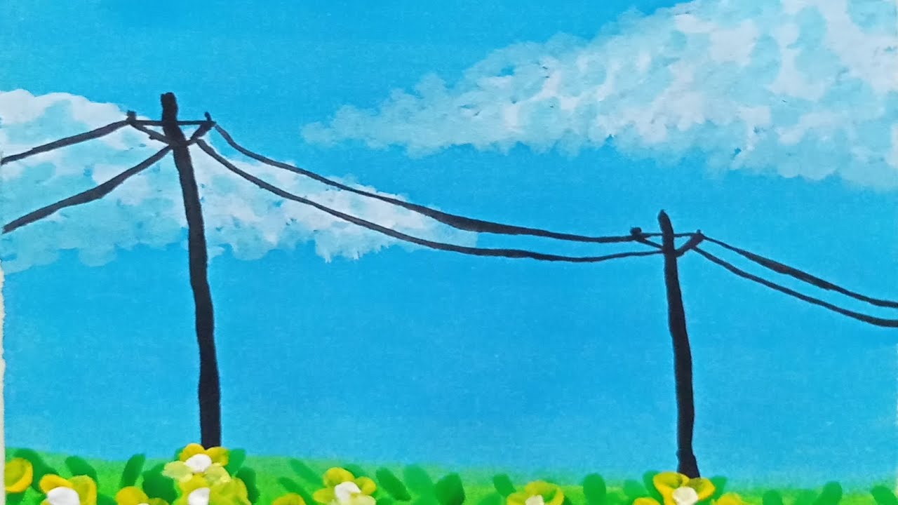 How to draw sky video 010 - YouTube