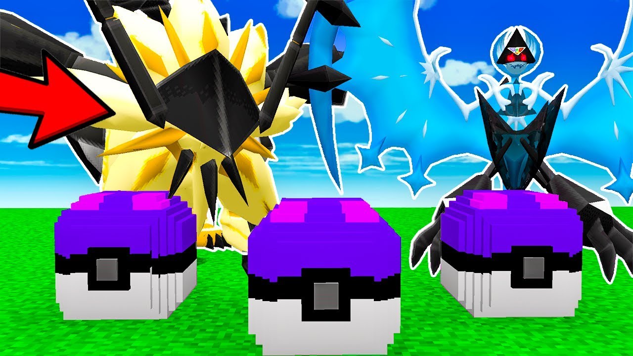 NECROZMA CREPUSCULAR Y ALAS DEL ALBA EN MINECRAFT 🌈😍 - LUCKY BLOCKS ...