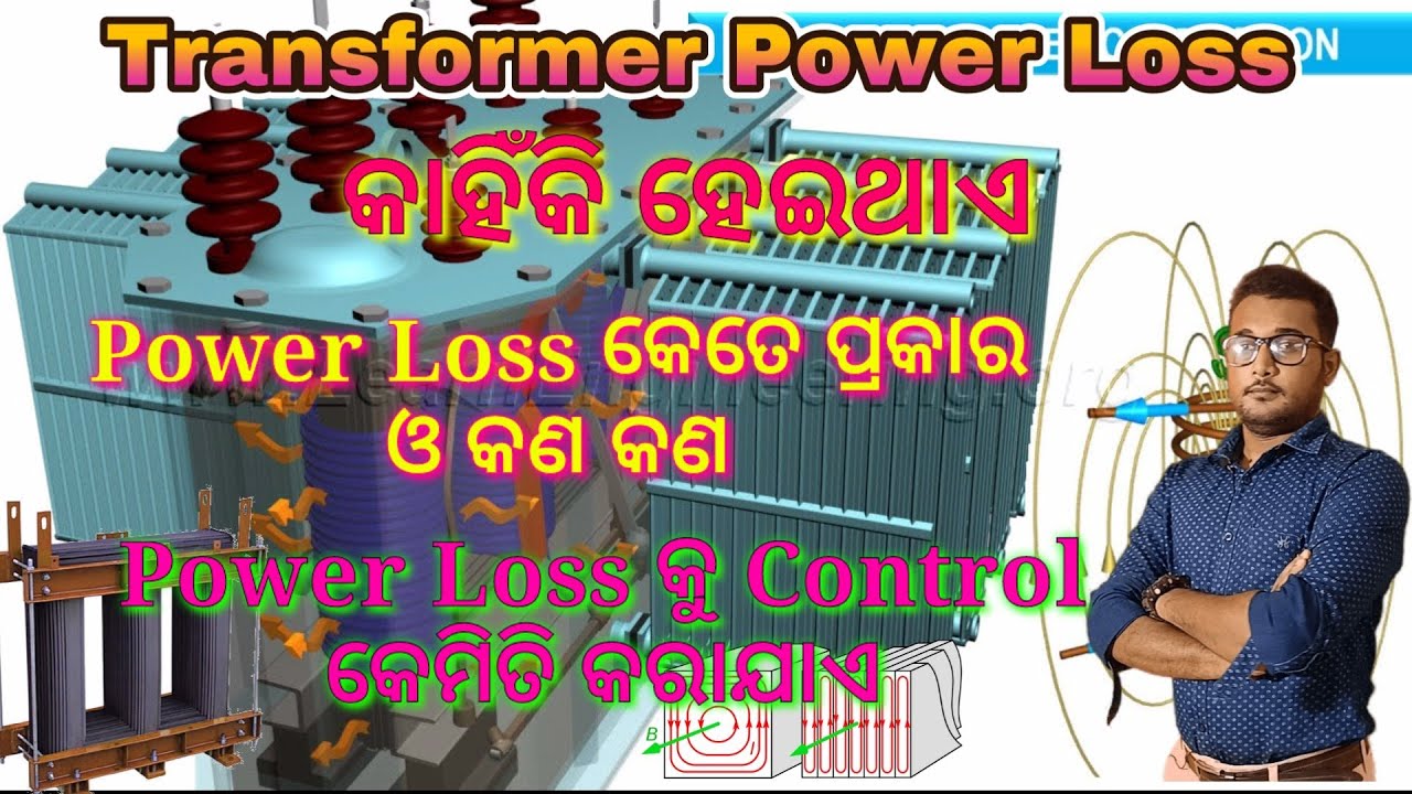 Transformer Power Loss || Copper Loss, Core Loss, Eddy Current Loss ...