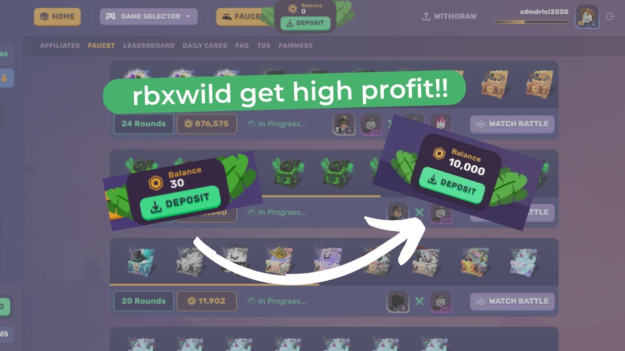 rbxwild 3k to 10k part 2 - YouTube