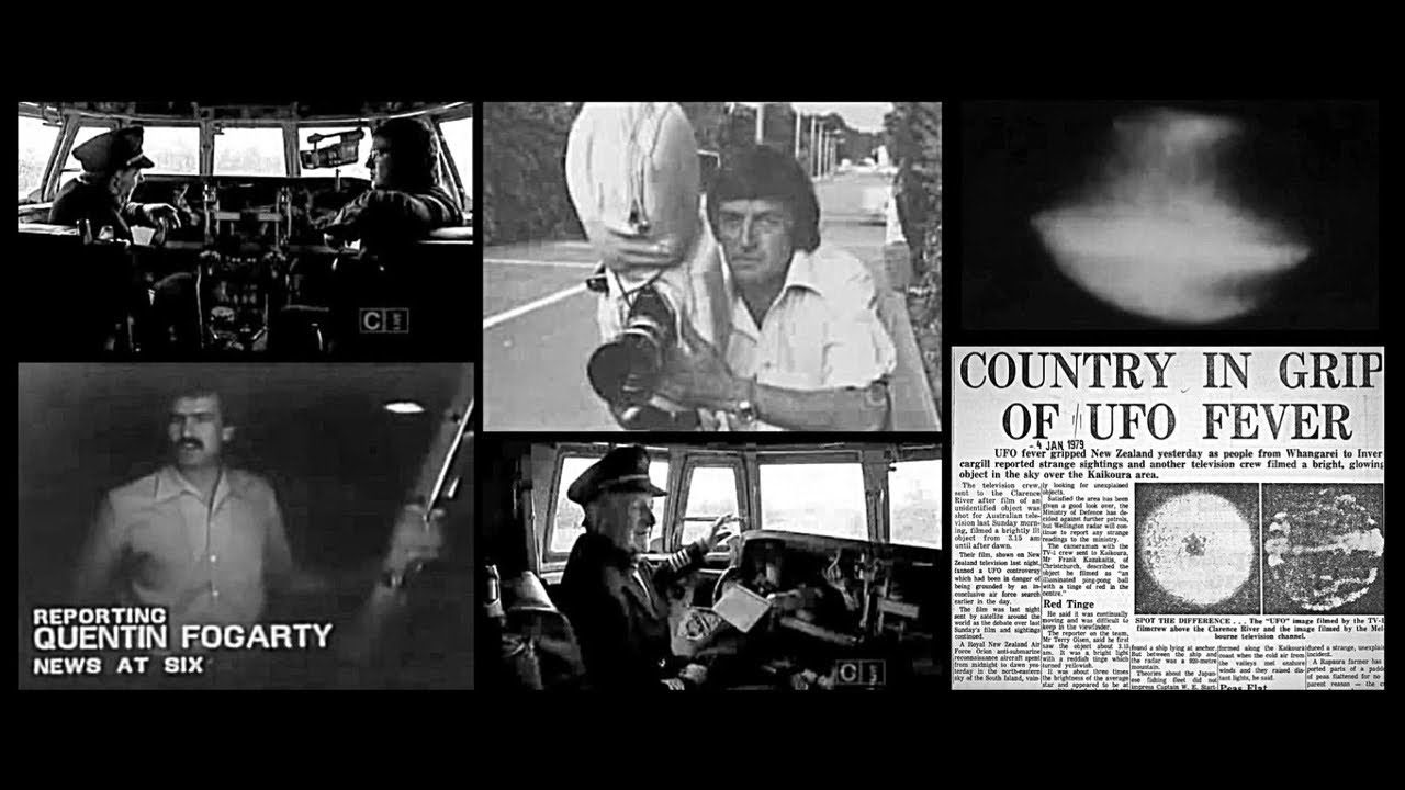 The 1978 Kaikoura, New Zealand, UFO lights incident was caught on ...