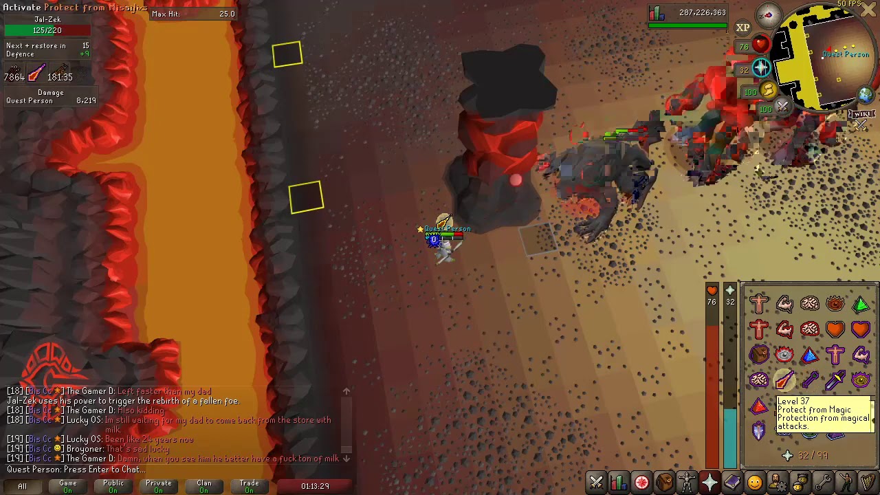 Inferno Range/Mage Example - YouTube