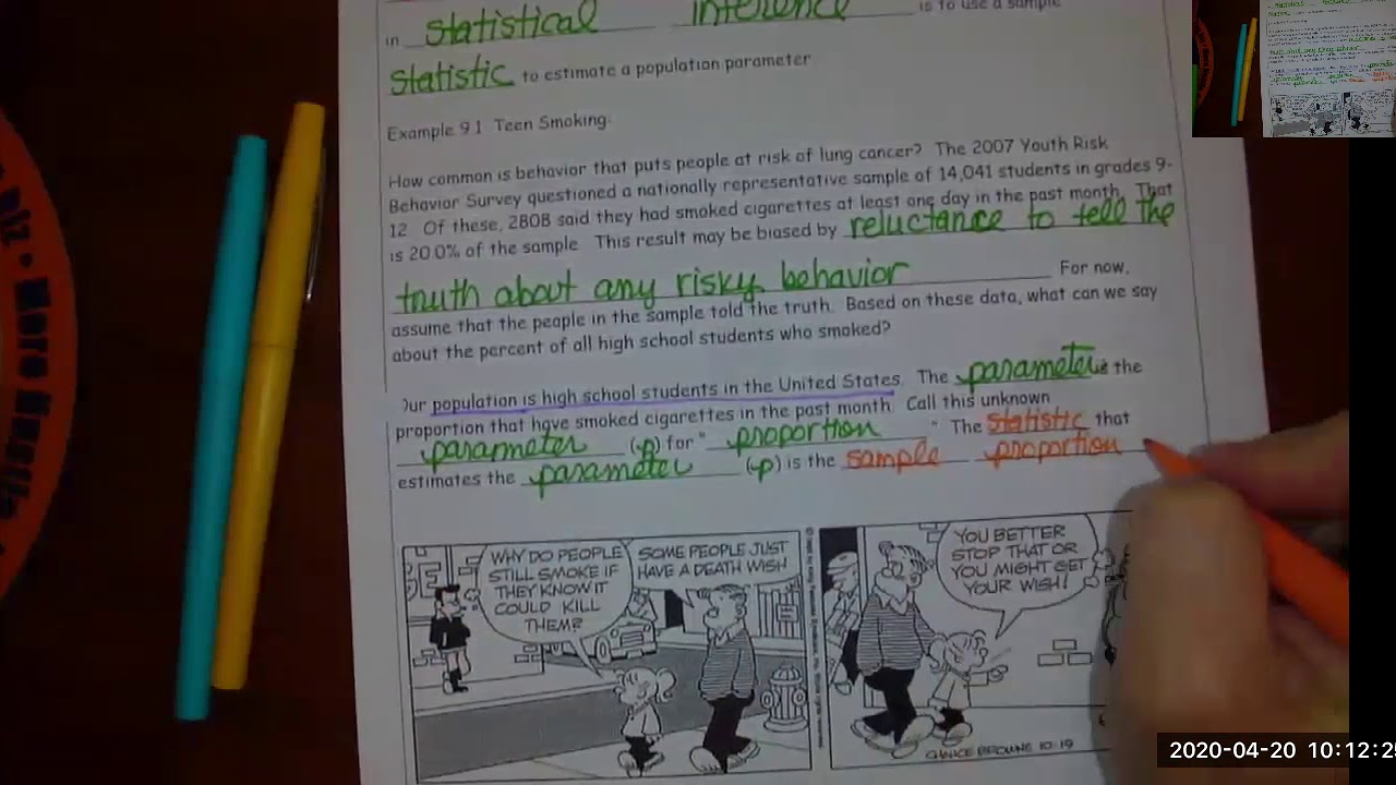 Honors Statistics UNIT 9 video 1 inference - YouTube
