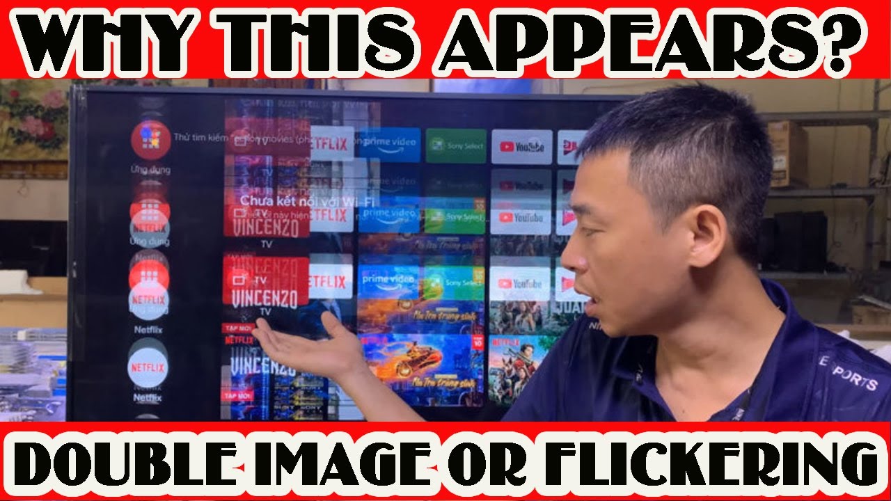 Why Do Screen Tv Have Problems? DOUBLE IMAGE OR FLICKERING | LED TV ...