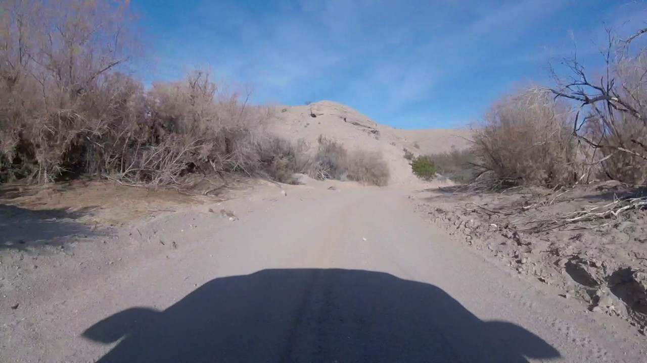 Road from Picacho SRA to 4-S Beach Campsite - YouTube