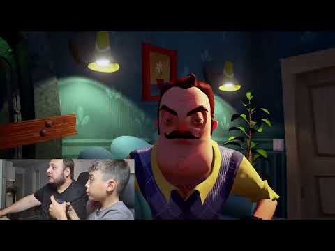 Hello Neighbor Alpha koşun çocuklar