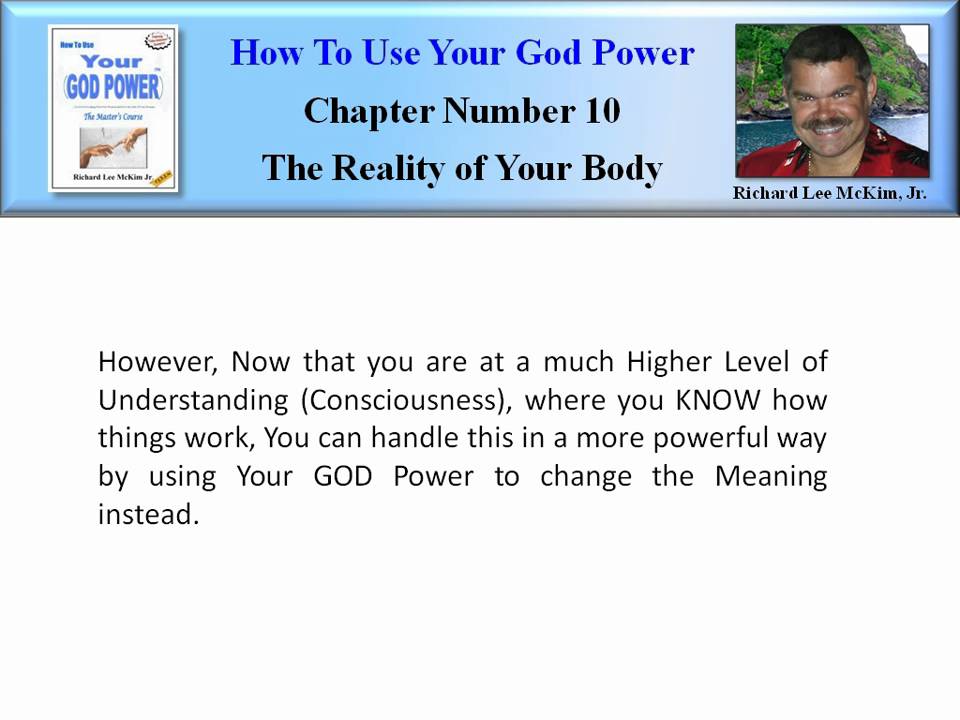 How To Use Your God Power® (10-50) [www.TinyURL.com/KindleGodPower ...