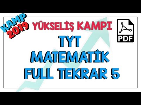 TYT Matematik Full Tekrar 5 | Kamp2019 #yükselişkampı