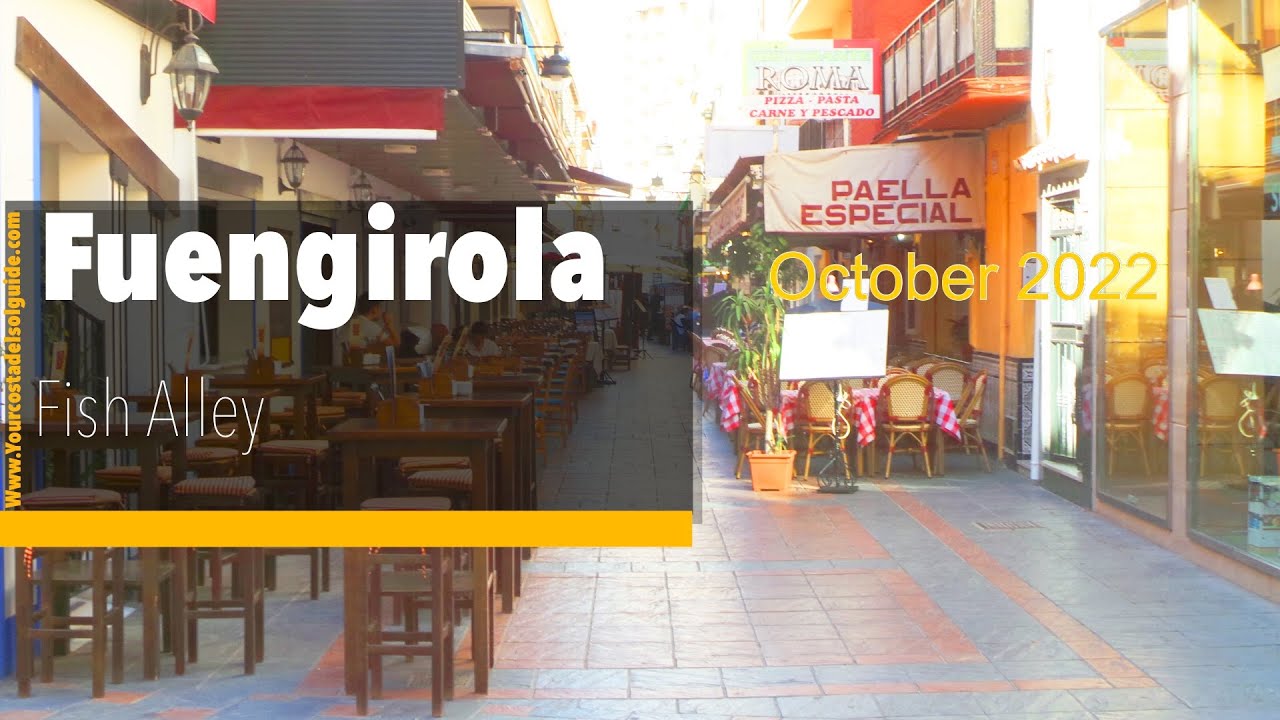 Fuengirola. Fish Alley worth a look or all hype?…. lets have a look ...