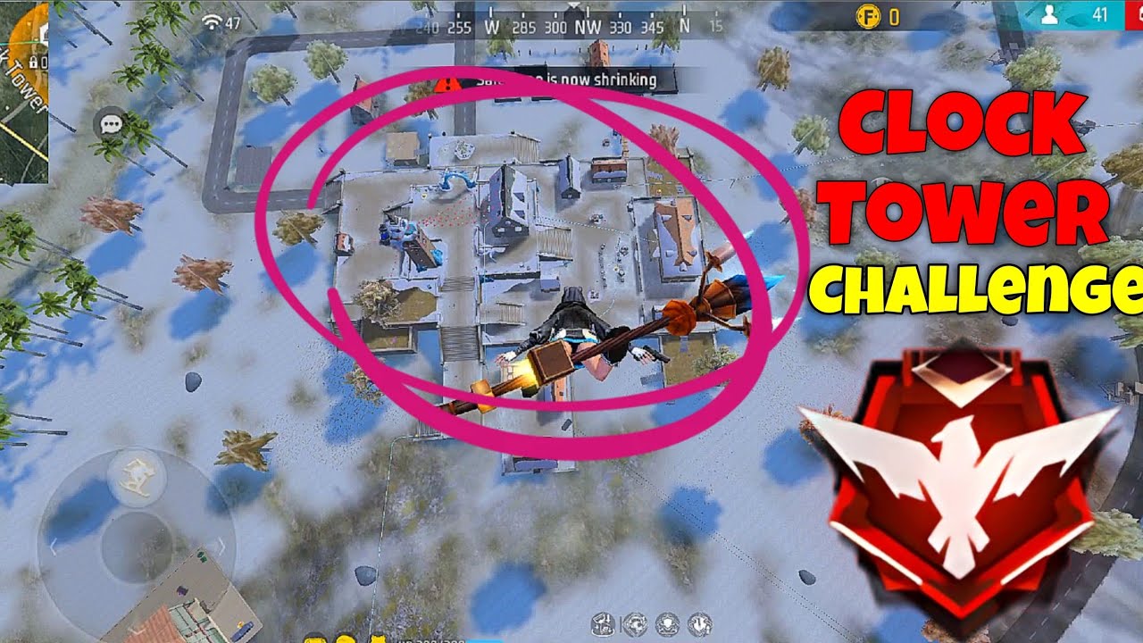 Only Clock Tower Challenge - garena free fire #1 - YouTube