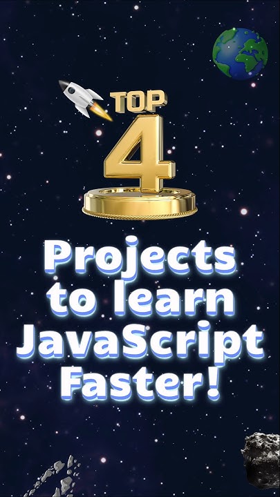 Top 4 Projects To Learn Javascript Faster😎 Coding Viralvideo Html Css Javascript Shorts