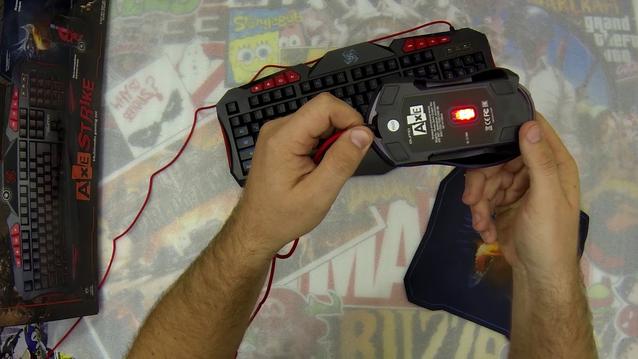 Обзор игрового набора AXE Strike QUMO - YouTube