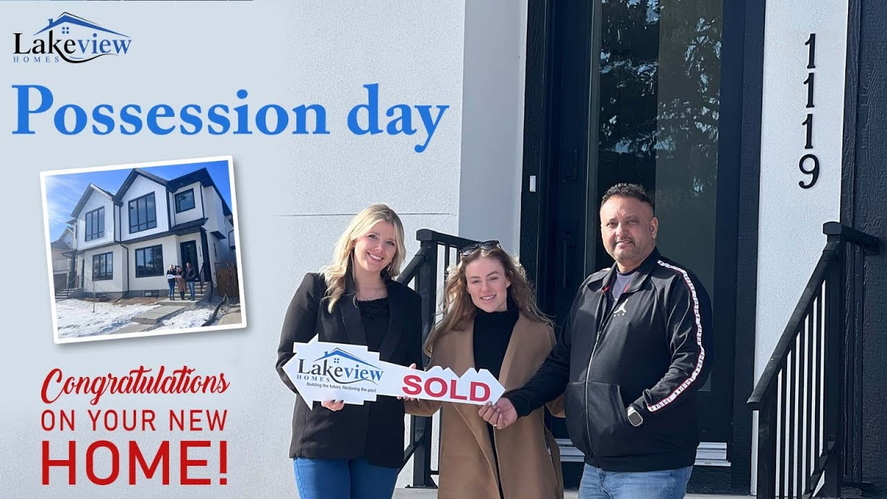 Possession Day | Detached Home | South West Calgary| #lakeviewhomes # ...