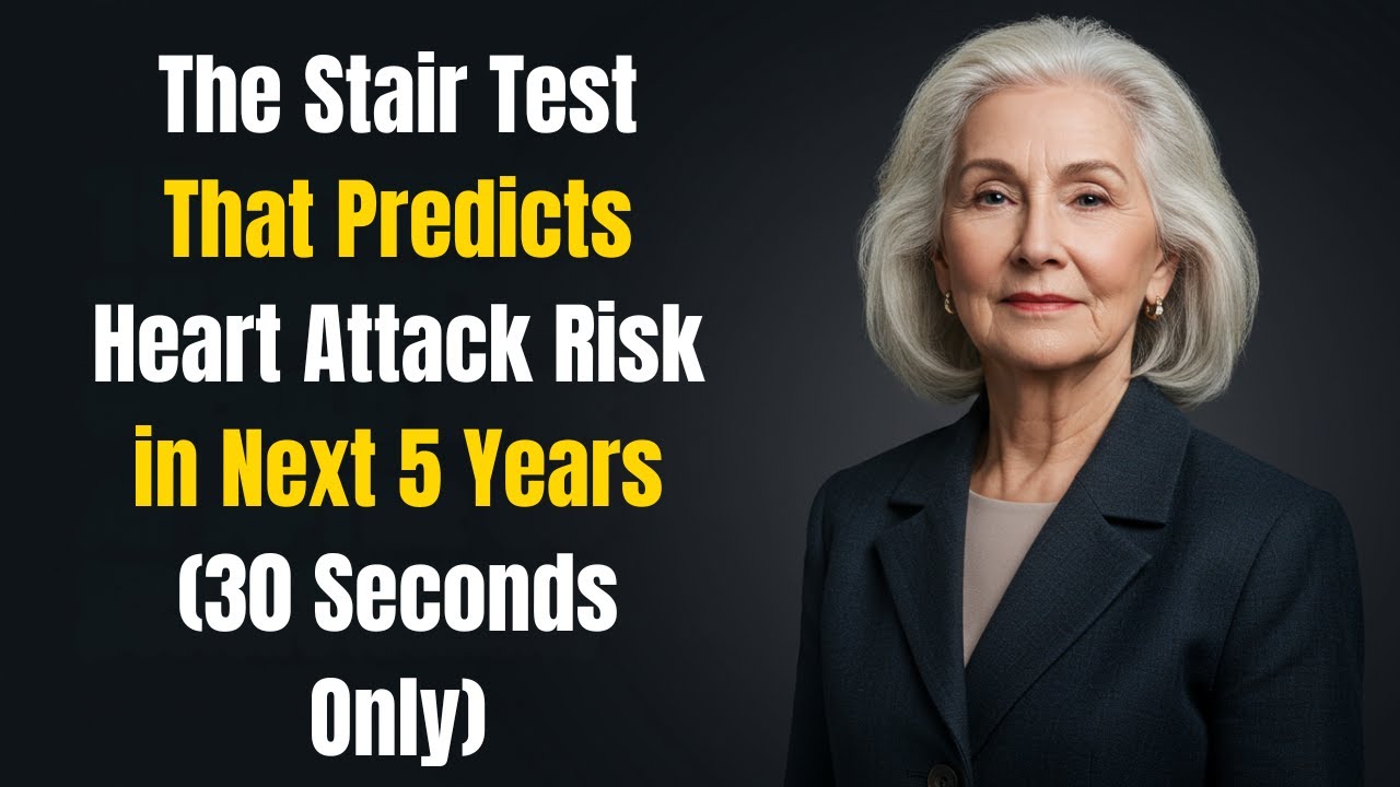 The Stair Test That Predicts Heart Attack Risk in Next 5 Years (30 ...