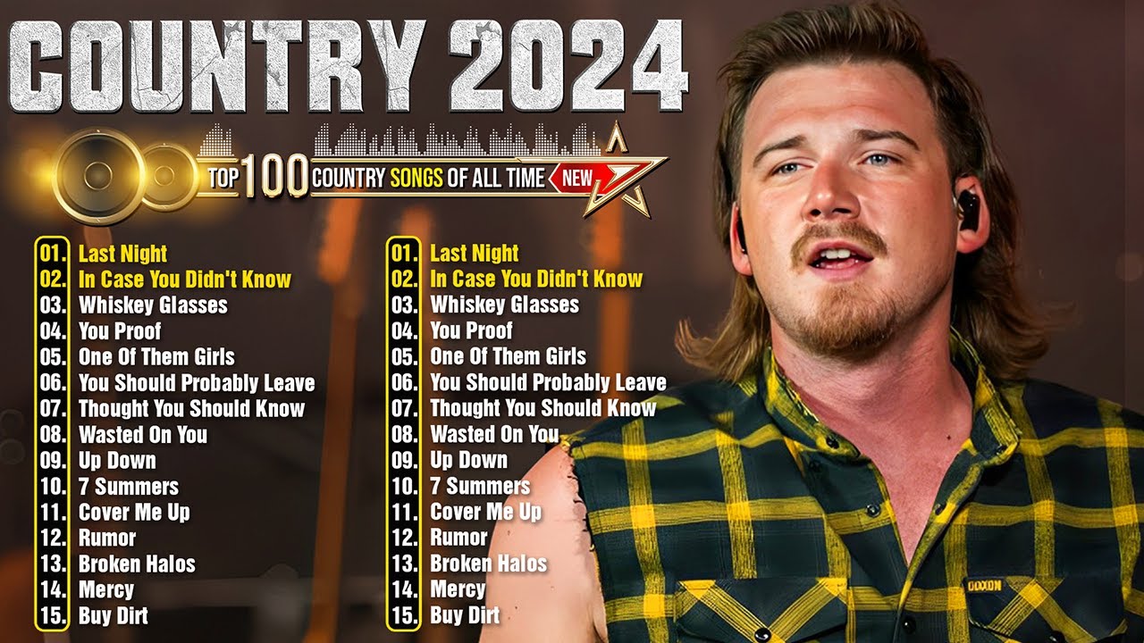 Country Music 2024 Collection - Chris Stapleton, Morgan Wallen, Lee ...