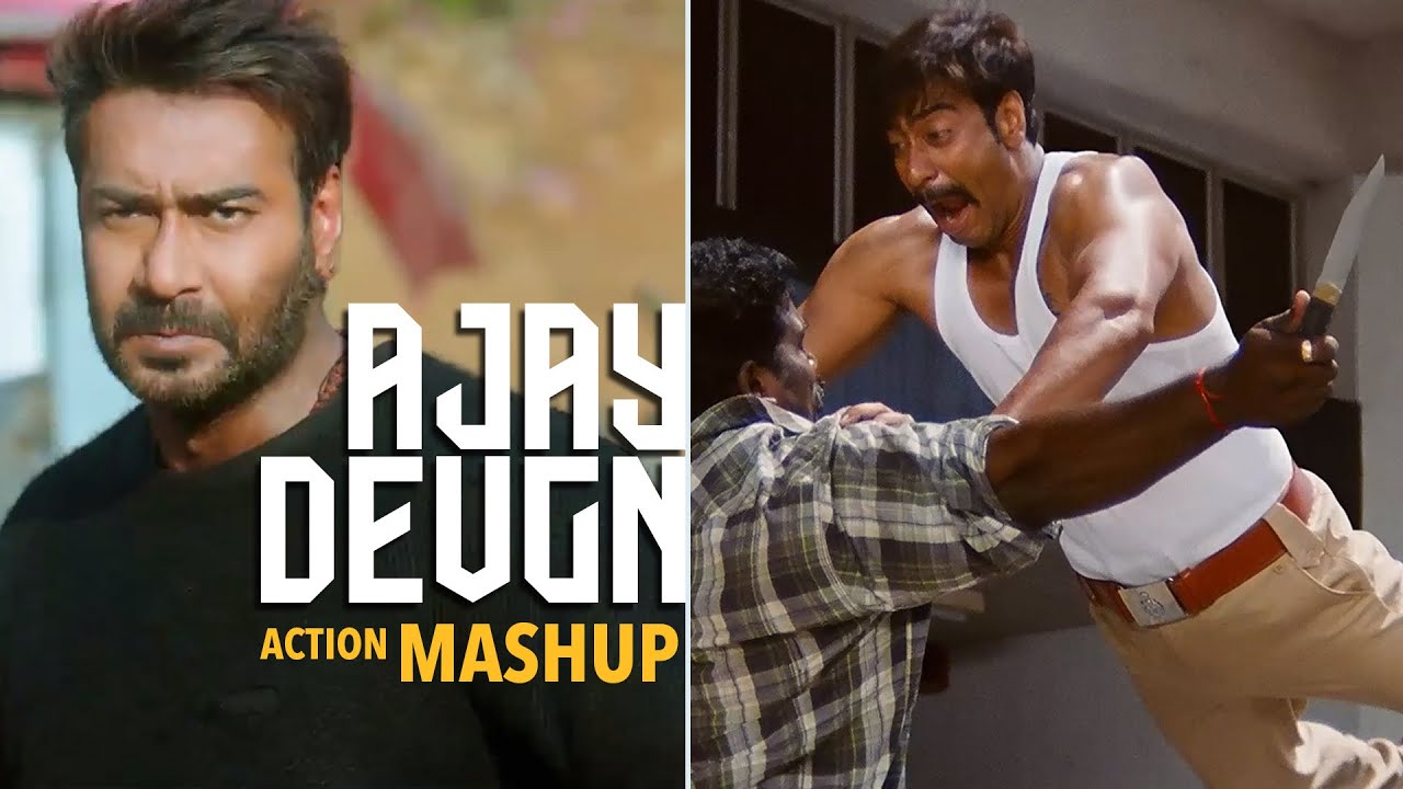 Ajay Devgn Ka Solid Action Mashup | Movie Mashup - YouTube