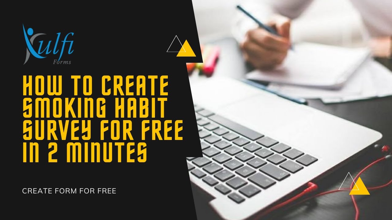 How To Create Smoking Habit Survey | Health Form | Free Survey Form ...