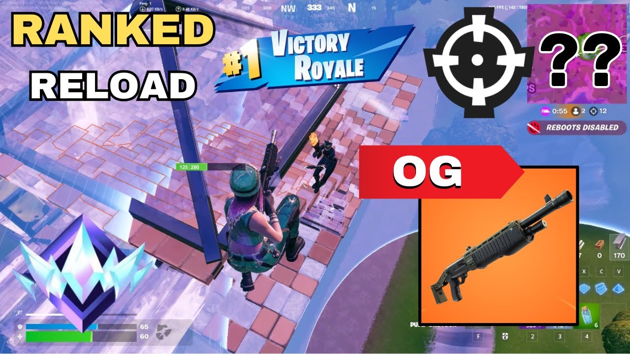 Fortnite Unreal Ranked Reload | High Kill Solo Ranked Win (Keyboard ...
