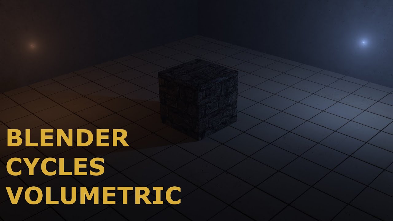Blender Cycles Volumetric Lighting At Jill Ford Blog