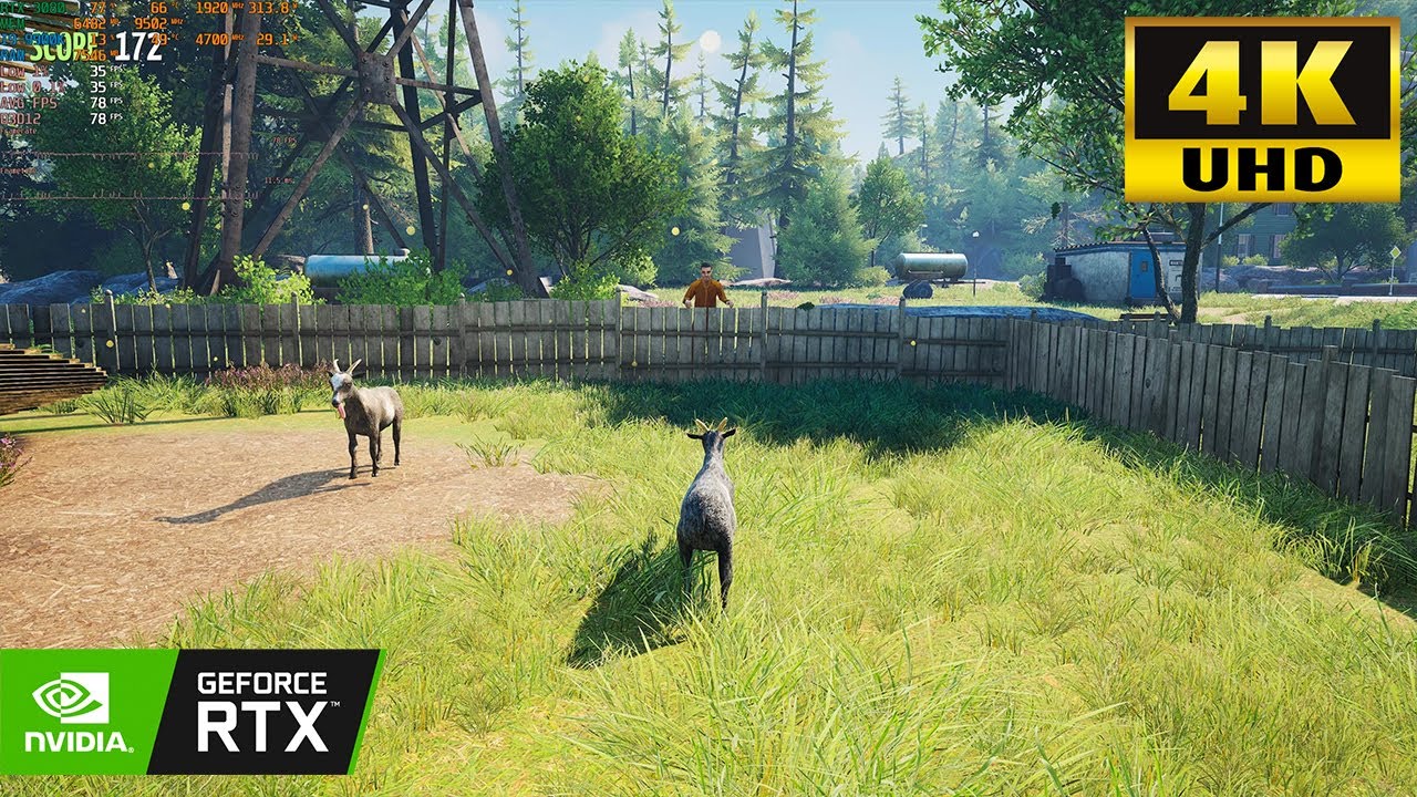 Goat Simulator: Remastered Gameplay | Ultra Graphics [4K] - YouTube