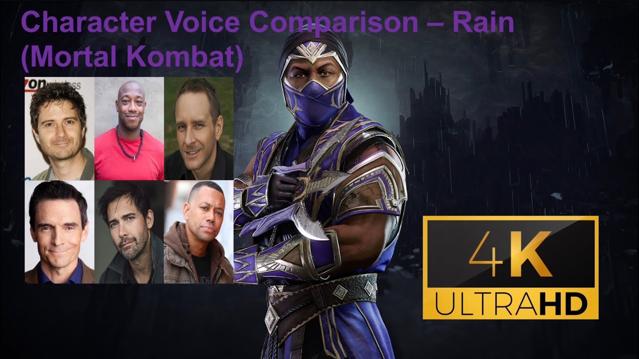 Mortal Kombat Characters Rain