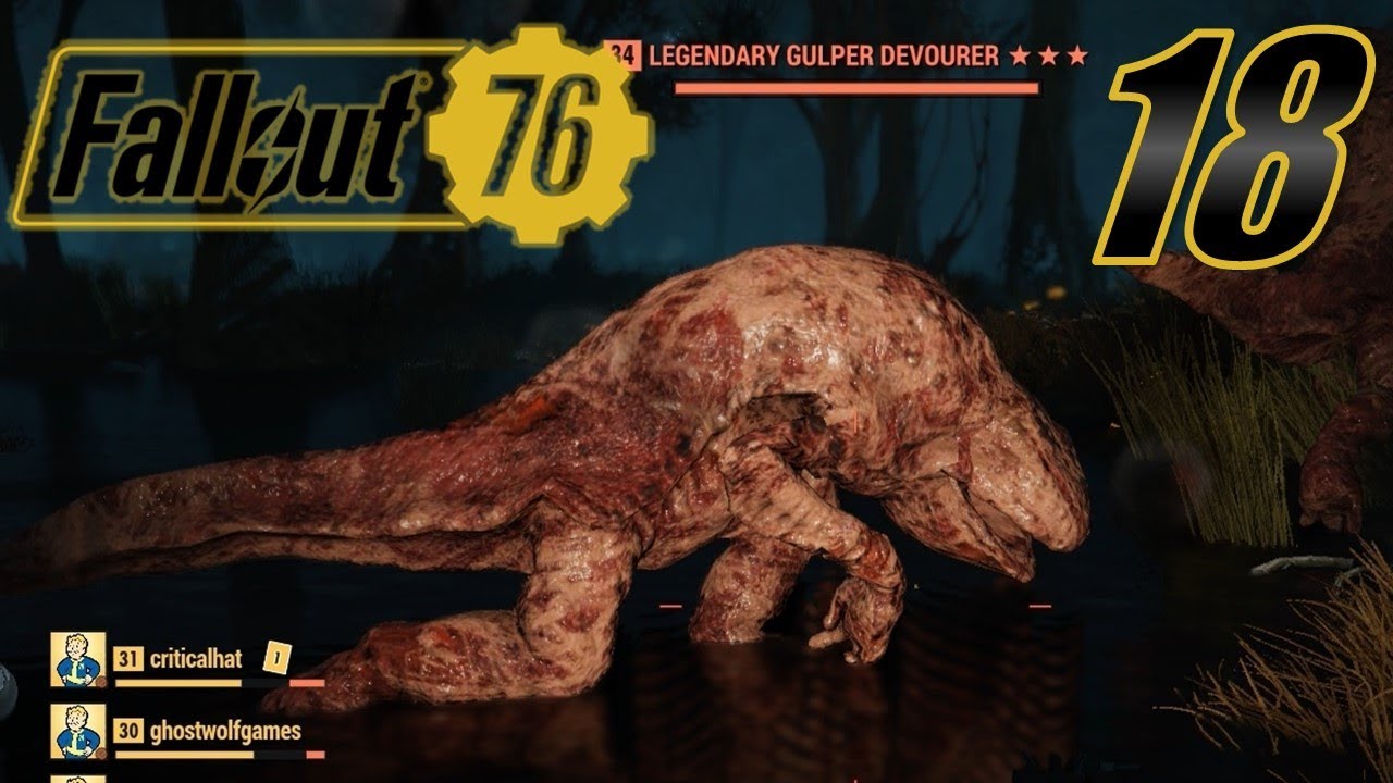 Fallout 76 - Ep. 18 "Legendary Gulpers and Daisycutter Quest" - YouTube