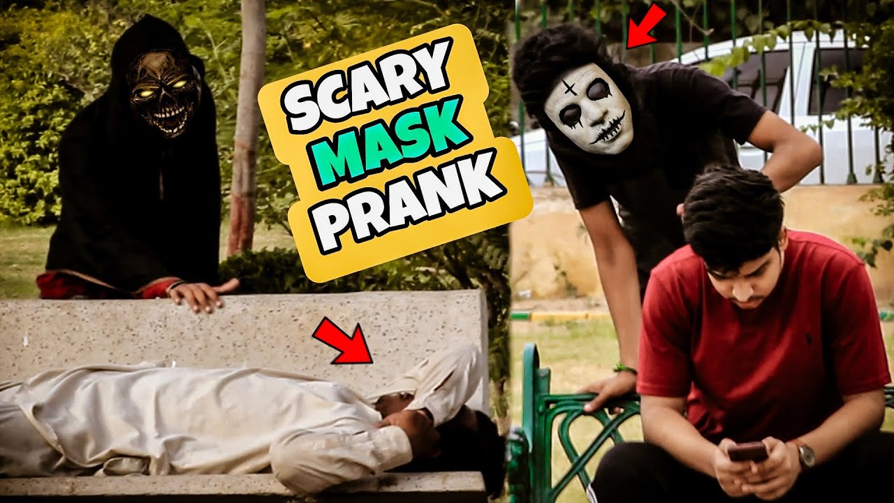 Scary Mask Prank | Challenger Boys - YouTube