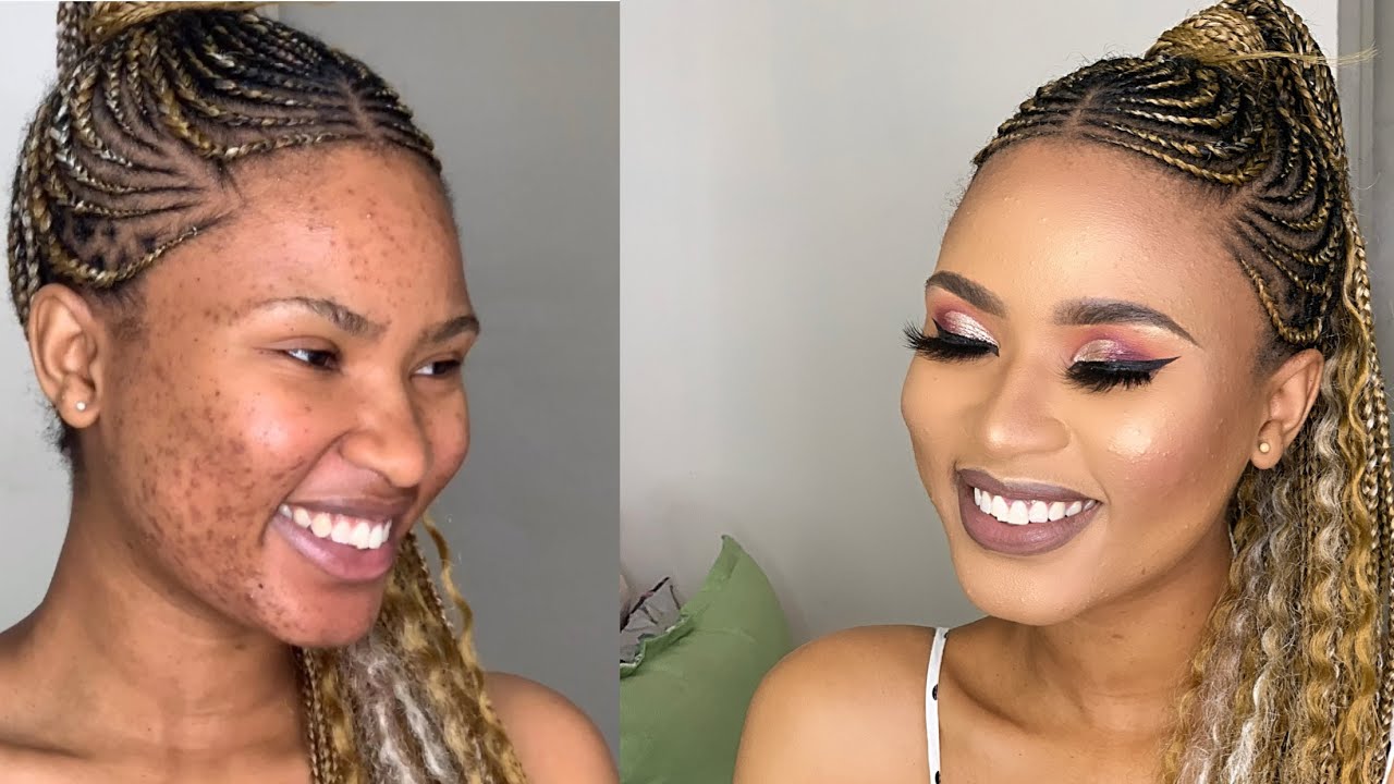 Soft Glitter Cut Crease || BLACK PEARL MAGIC MAKEUP || SOUTH AFRICAN ...