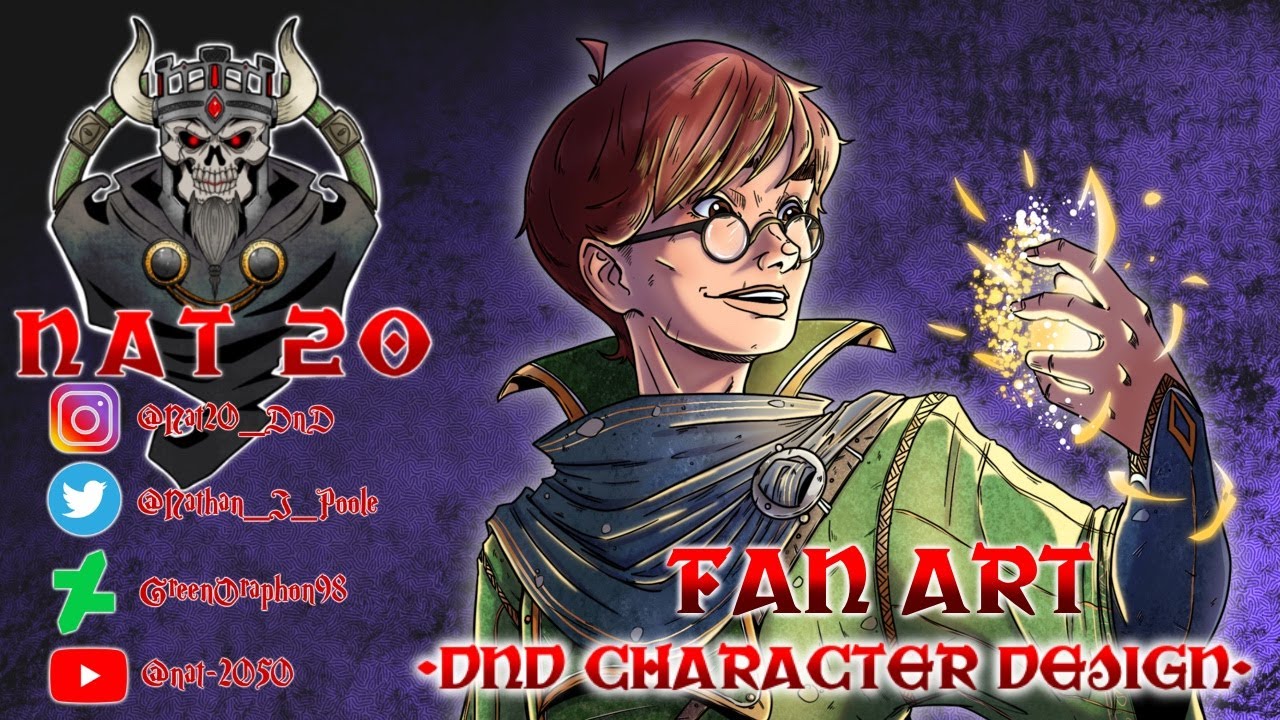 DnD Character Redesign | Presto the Wizard! #dnd #art - YouTube