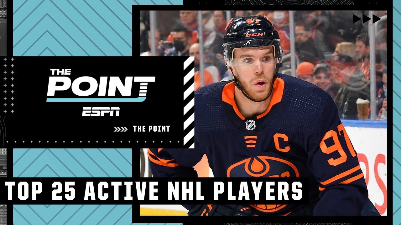 Reacting to The Point's top 25 players in the NHL 🏒 - YouTube