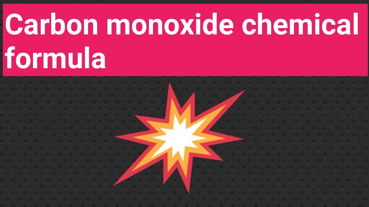 Carbon Monoxide Chemical Structure