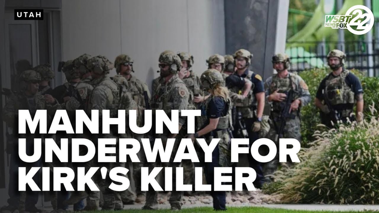 Charlie Kirk shooter believed to be 'college age,' blended in on Utah ...