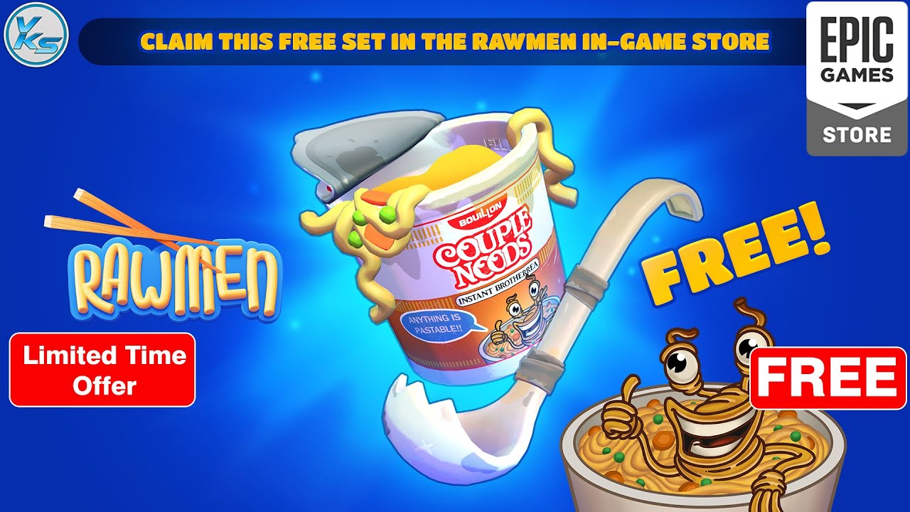 🔥 RAWMEN: Food Fighter Arena Free on Epic Games Store | RAWMEN: Food ...
