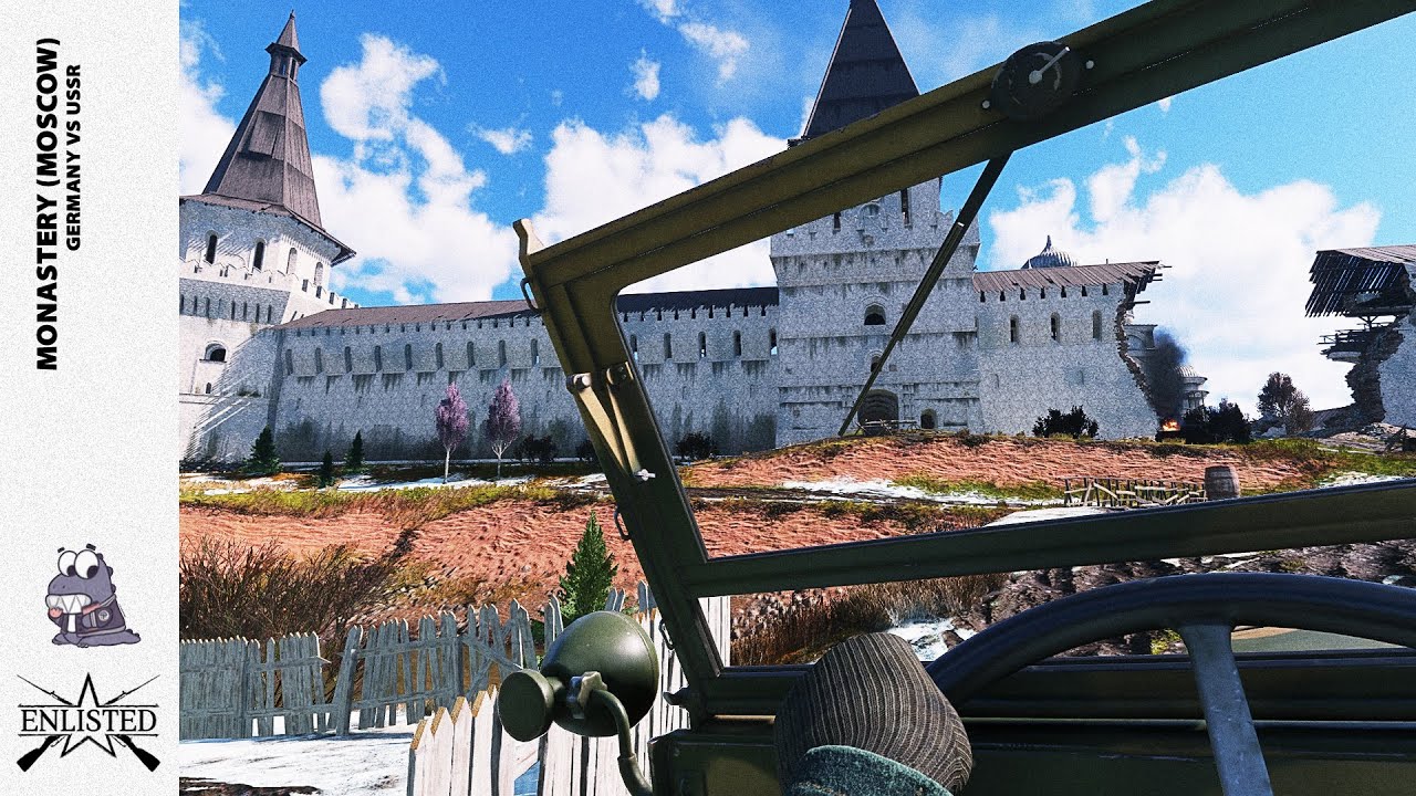 Enlisted Gameplay PC Monastery Moscow (No Commentary) 2025 WW2 Germany ...
