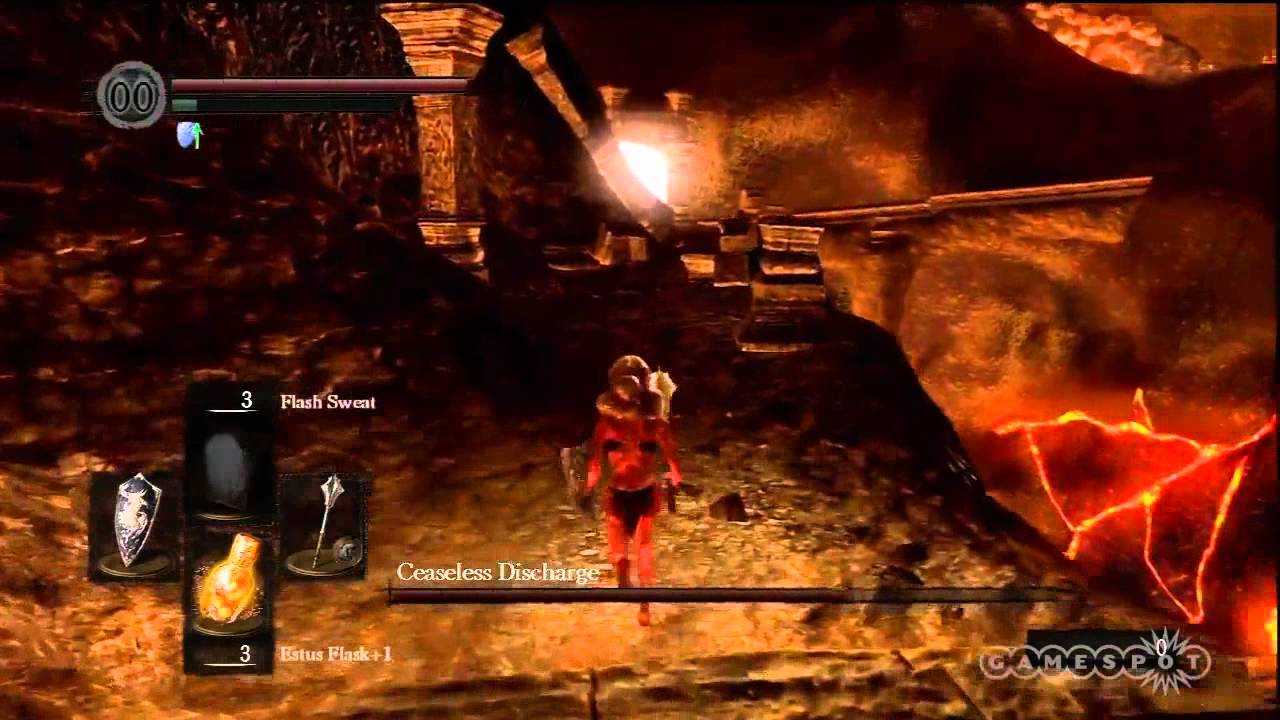 Dark Souls: Ceaseless Discharge Boss Fight Movie (PS3) - YouTube