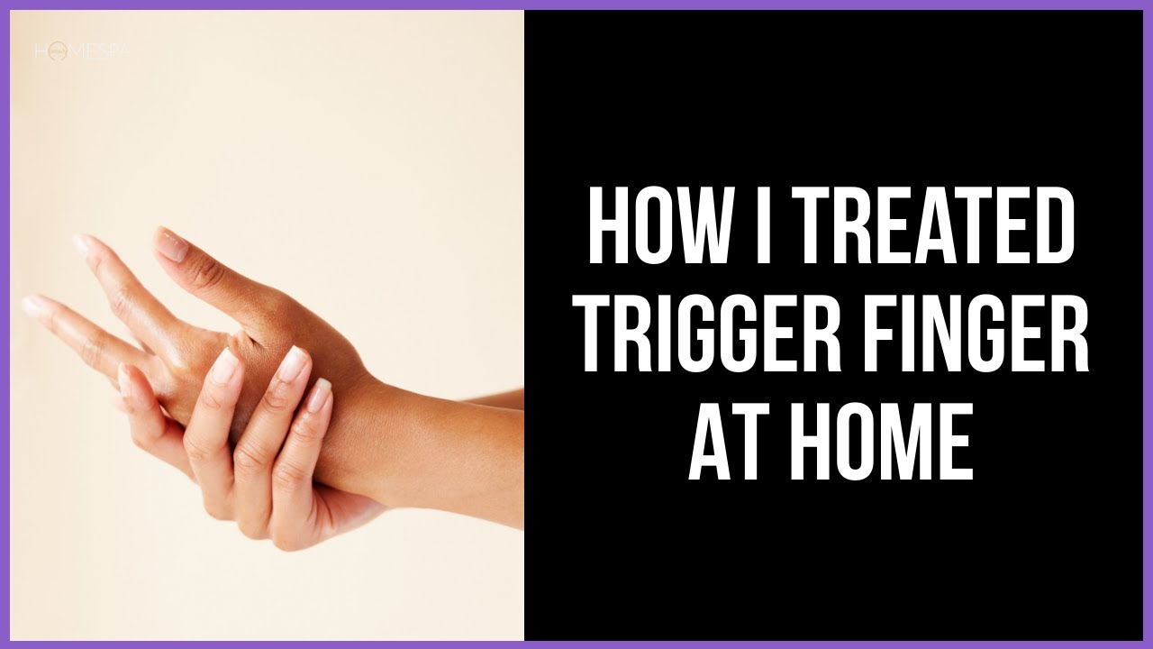 This is how I treated trigger finger when you couldn't see a doctor ...