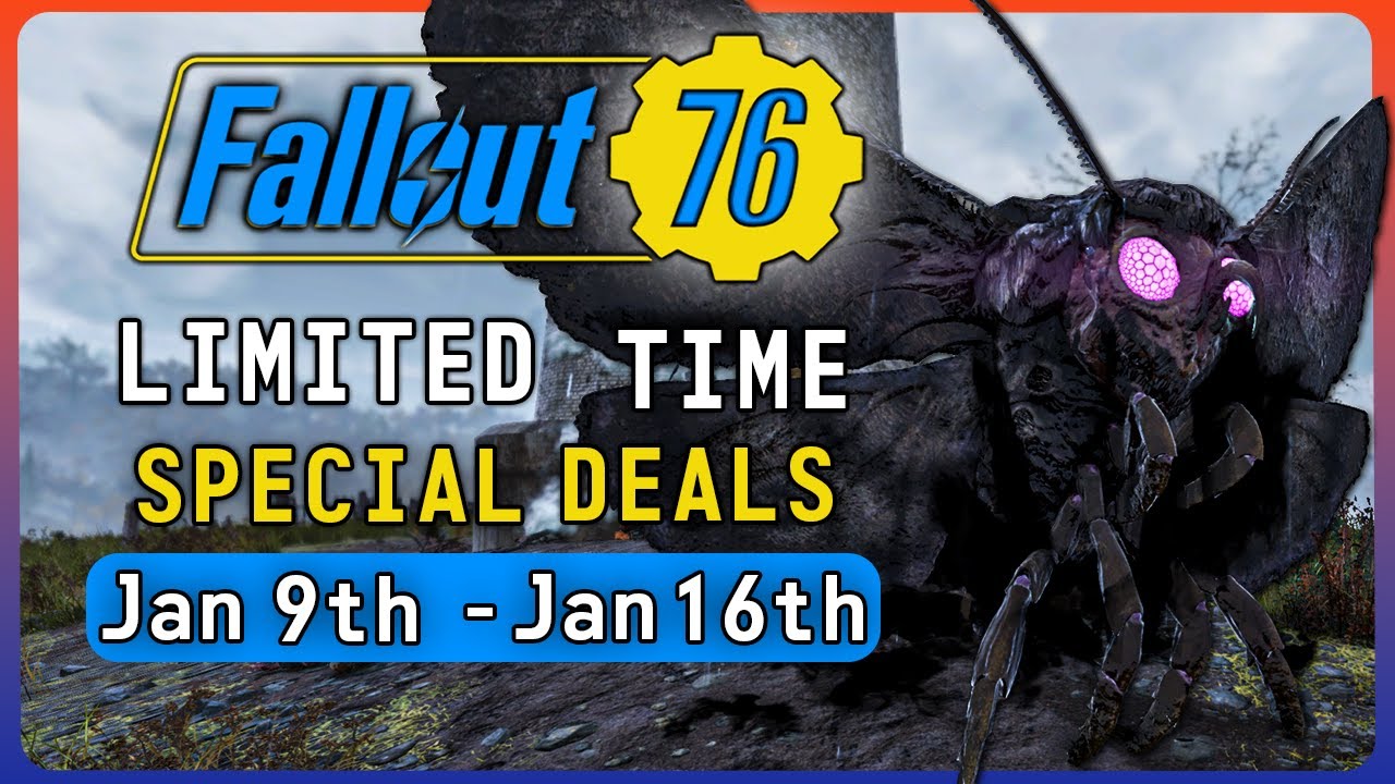 NEW Atomic Shop Special Offers In Fallout 76 For This Week - YouTube