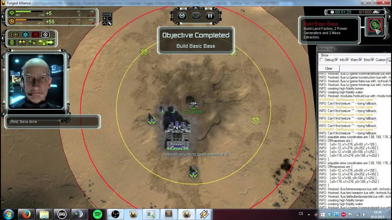 Tutorial Mission Making 1 - Supreme Commander: Forged Alliance - YouTube