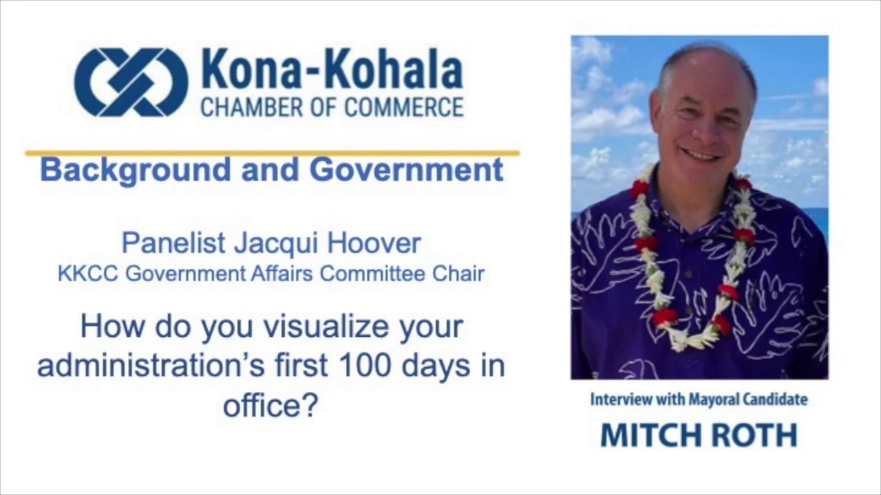 1. Hawaiʻi County Mayoral Candidate Mitch Roth - Background ...