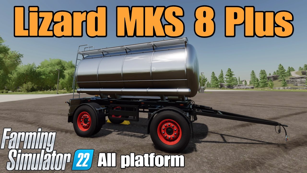 Lizard MKS 8 Plus / FS22 mod for all platforms - YouTube