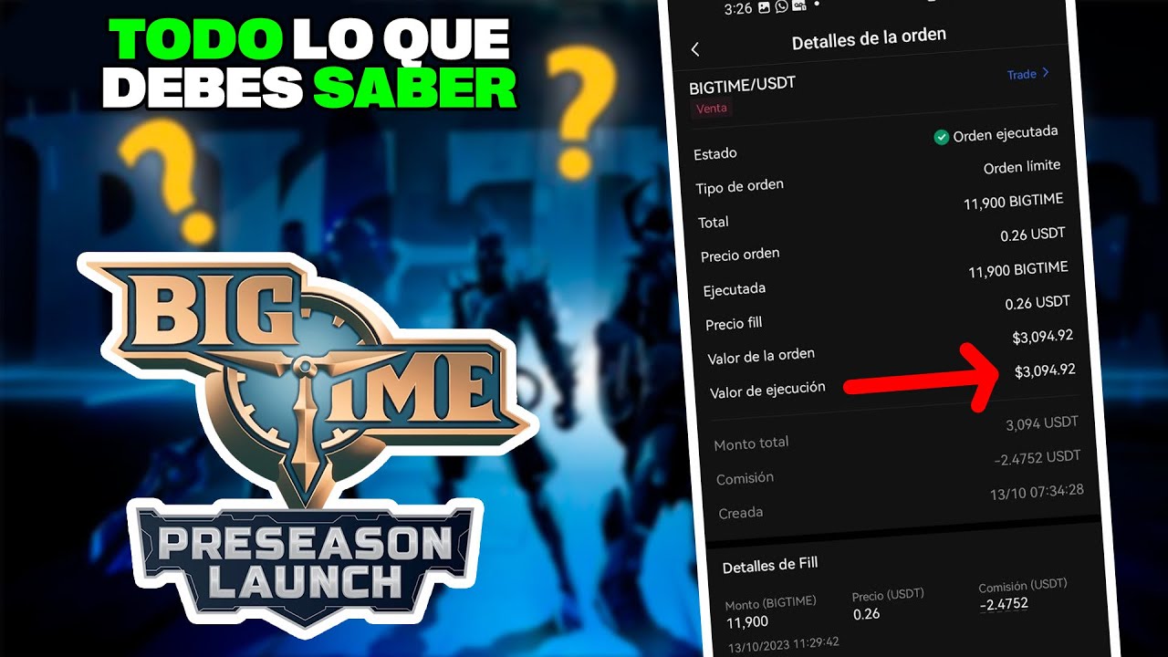 BIG TIME ⌛ LA GUIA DEFINITIVA ⌛ F2E - P2E 🤑 OCTUBRE 2023 - YouTube