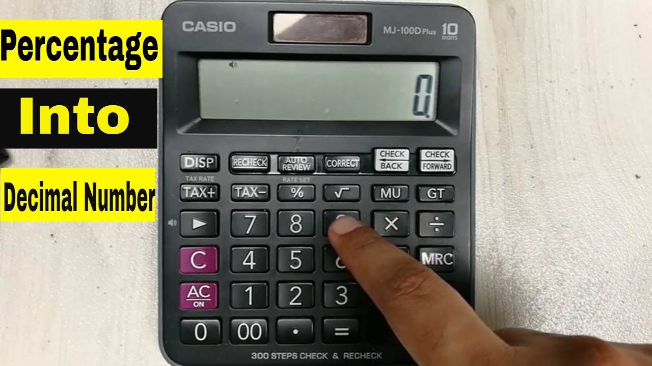 How To Convert Percentage Into Decimal Number In Calculator YouTube how-to-convert-percentage-into-decimal-number-in-calculator-youtube